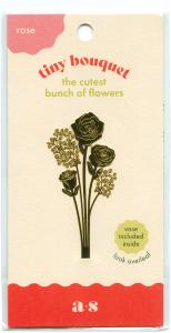 Tiny Bouquet : petit bouquet rose doré